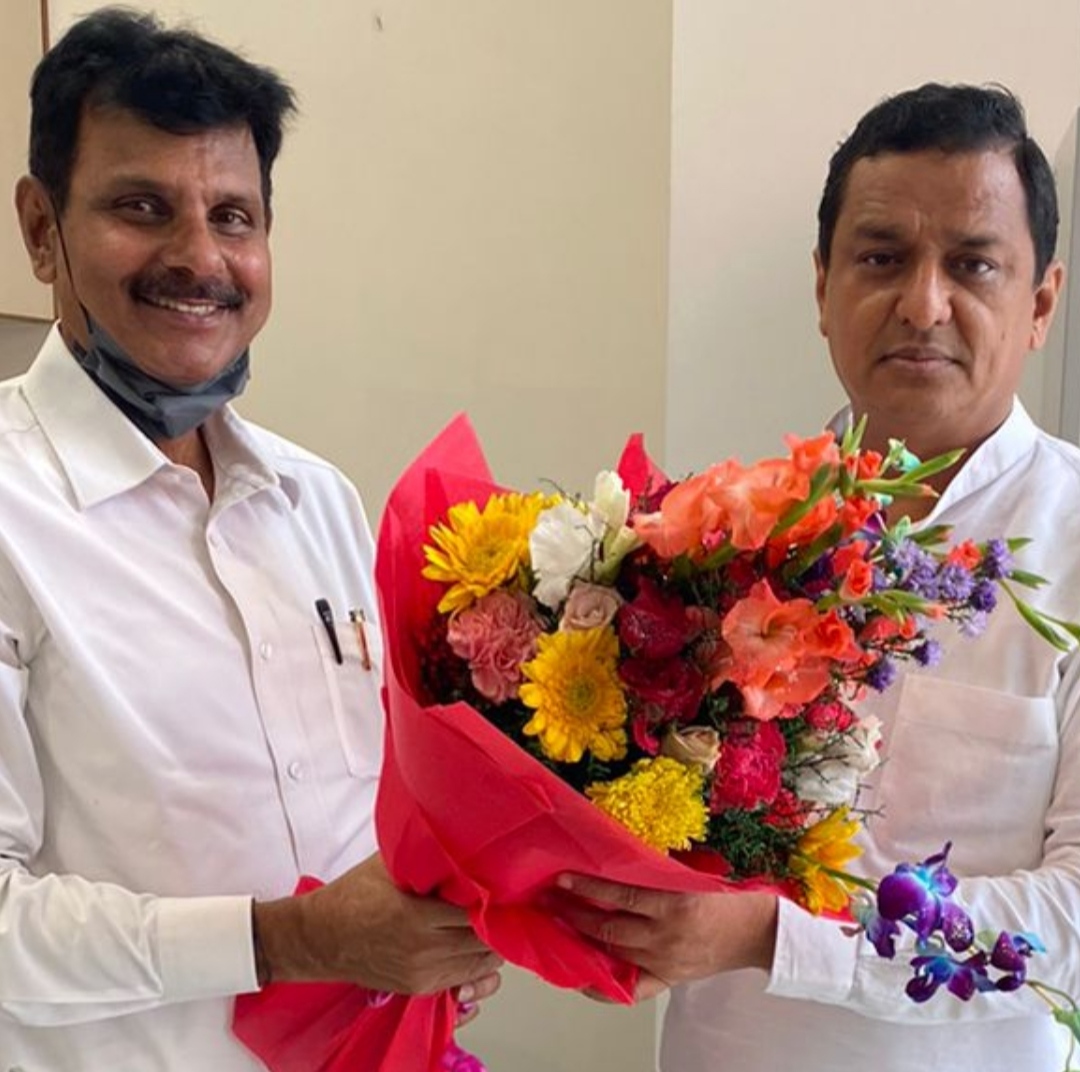 Rajeshwar Painuly meets Rajya Sabha MP Anil Baluni and requests for ...